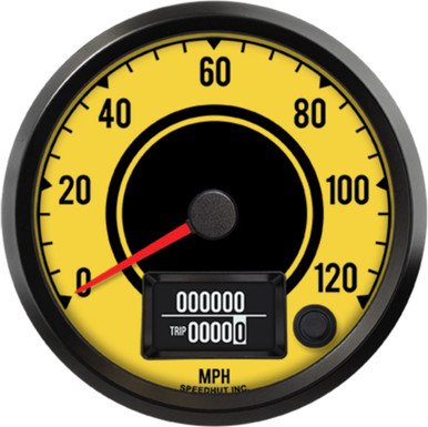 4" GPS Speedometer 120 mph