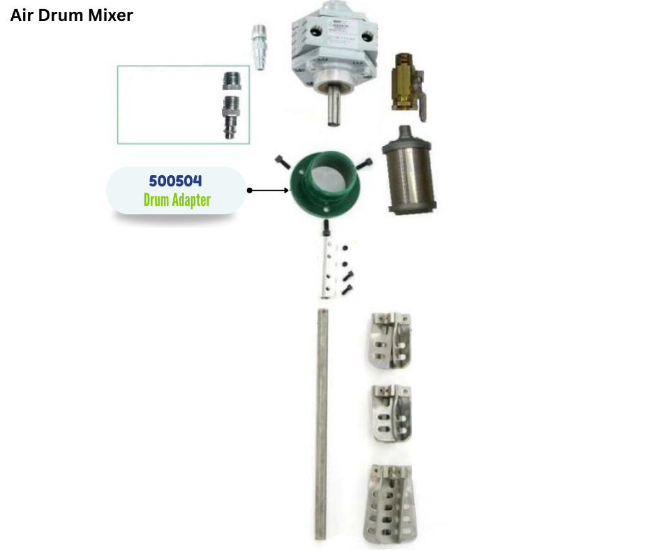 IPM DRUM MIXER BUNG ADAPTER (500504)
