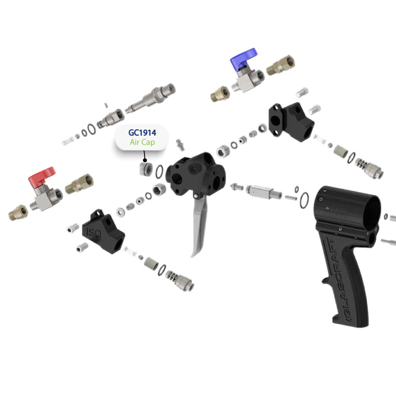 Air Cap for Graco Probler P2 Spray Gun