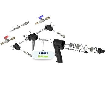 Graco 04 Rnd P2 Mix Chamber Kit (Gc2504)
