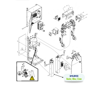 Graco Rtd 2 Zone 10Kw Heater Kit (24U843)