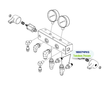 Graco 5000 Psig Pressure Transducer (18B074Pkg)