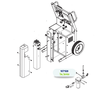 Graco Service Tee Fitting (107128)