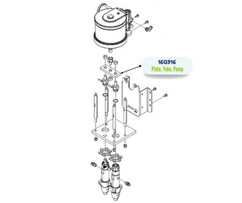 Graco Pump Yoke Plate (16G916)