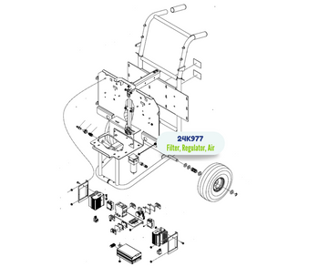 Graco E-10Hp Air Regulator Filter Kit (24K977)