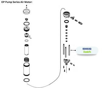 IPM STANDOFF;TRANSFER PUMP(500032)