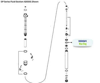 IPM :TEFLON WEAR RING;TRANSFER PUMP(500064)