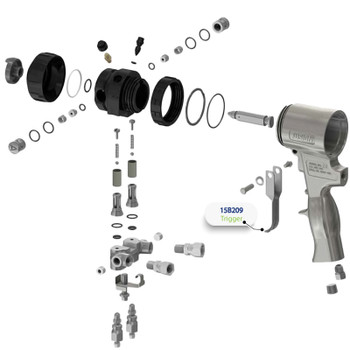 Trigger for Graco Gun (15B209)