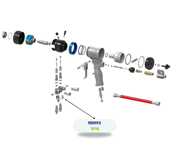 Spring for Graco Gun (15B993)