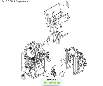 GRACO PRESSURE RELEIF TUBE (16W043)