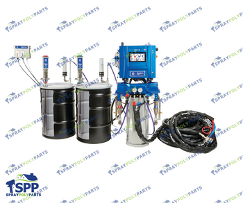 GRACO REACTOR 3 EXP2 ELITE TIER POLYUREA PROPORTIONER PACKAGE 50 FT ...