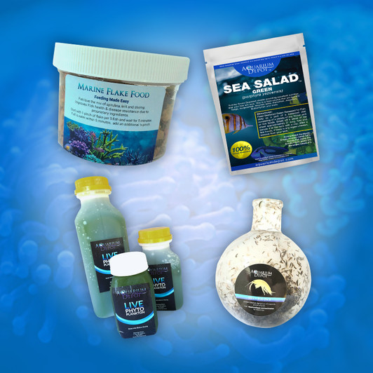 Live Pods: Saltwater Aquarium Super Food