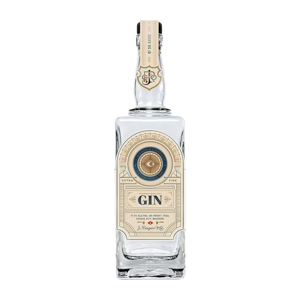 J Rieger & Co Gin 750ml - Haskell's Wine & Spirits