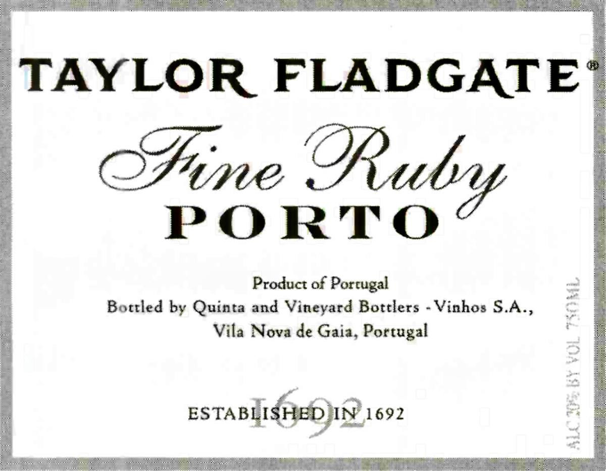 Taylor-Fladgate Ruby Port - Haskells