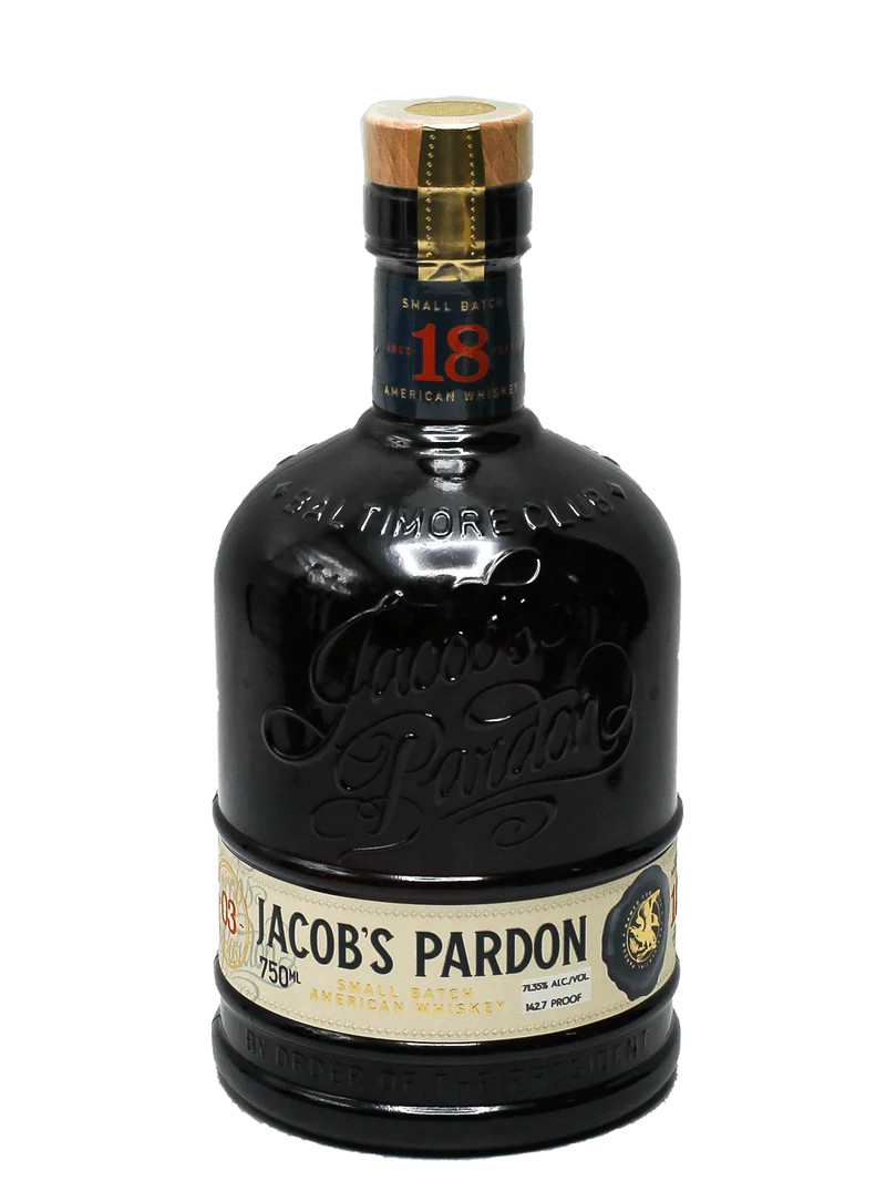 Jacob's Pardon 18yr Bourbon 750ml - Haskells