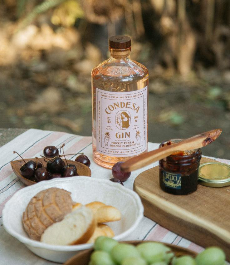 Condesa Prickly Pear & Orange Blossom Gin 750ml - Haskell's Wine & Spirits