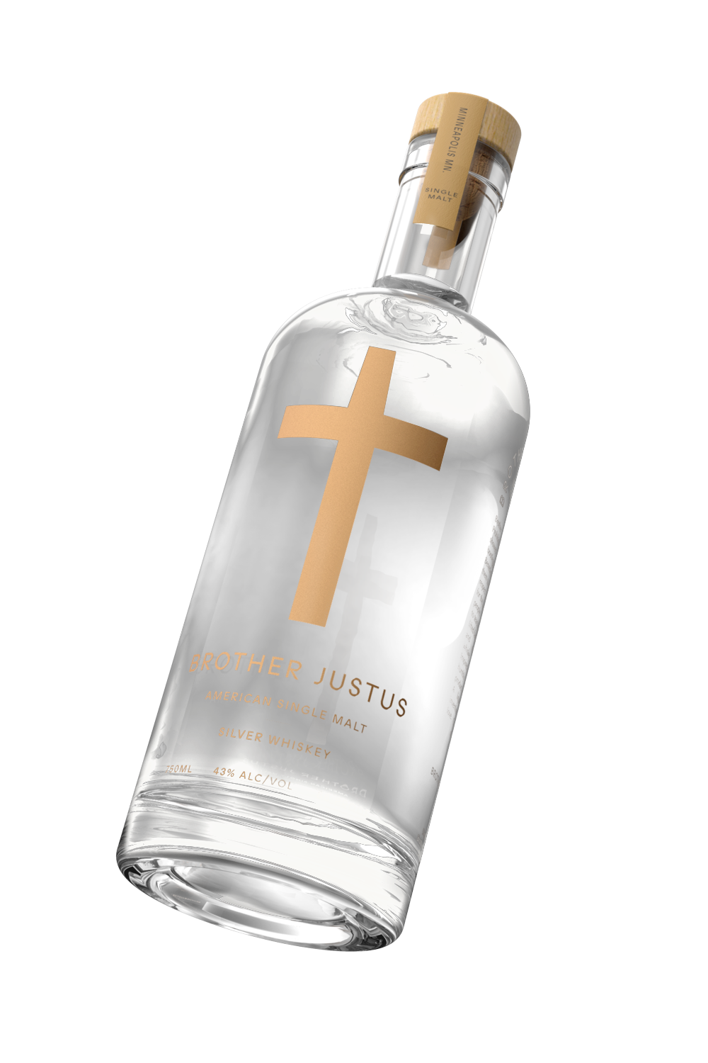 Brother Justus Silver Whiskey 750ml - Haskell's Wine & Spirits