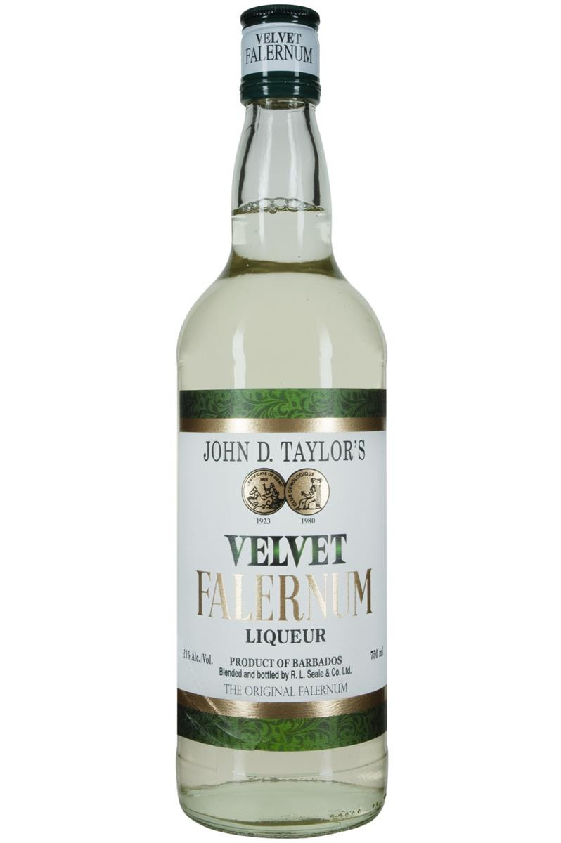 John D Taylor Velvet Falernum 750ml - Haskells