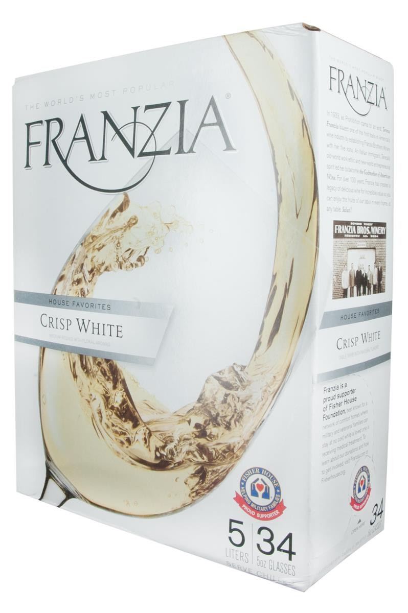 Franzia Crisp White 5.0L - Haskell's Wine & Spirits