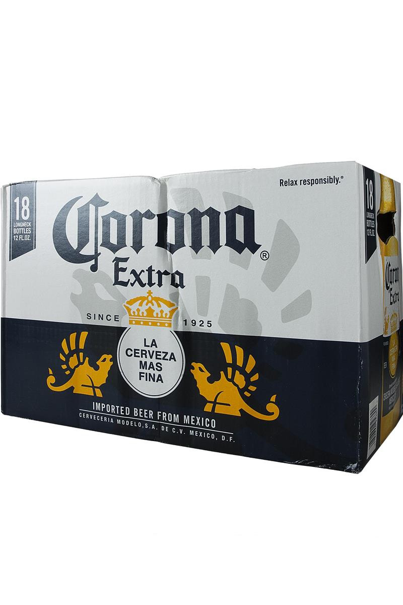 Corona 18pk bottles - Haskell's Wine & Spirits