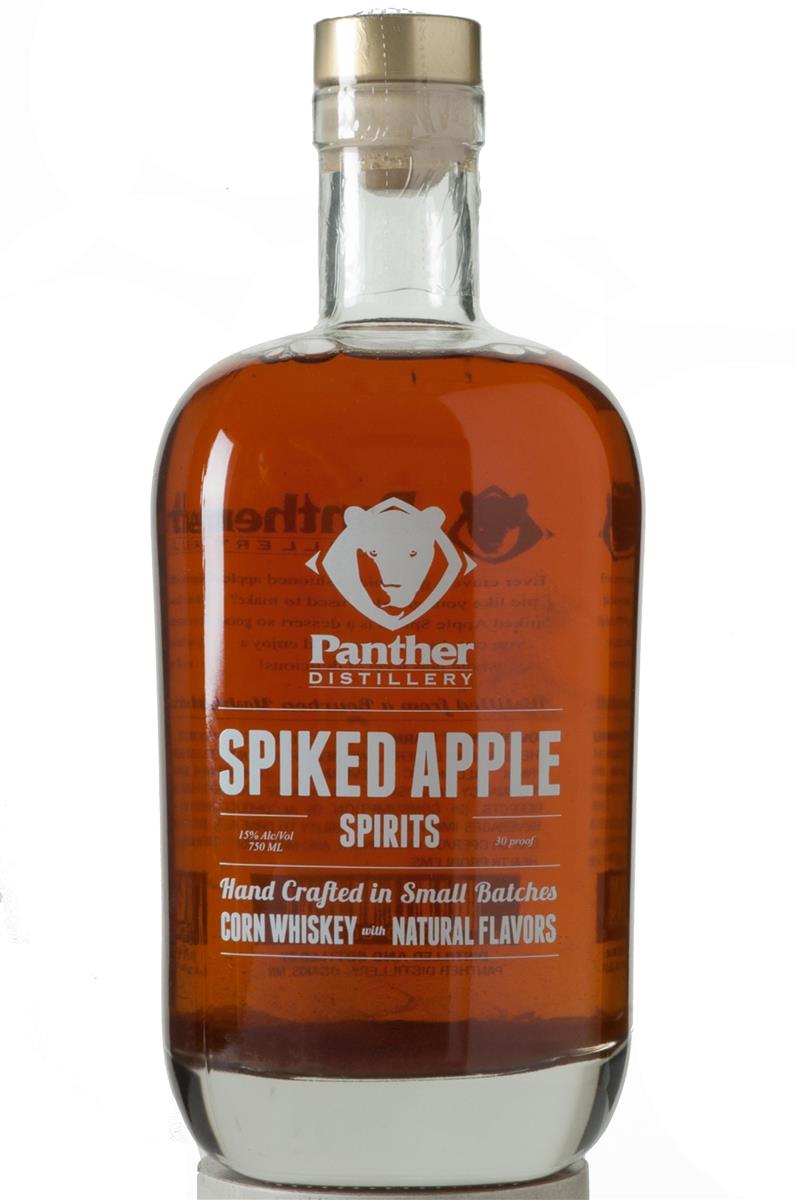 Panther Distillery Spiked Apple Bourbon 750ml - Haskell's Wine & Spirits