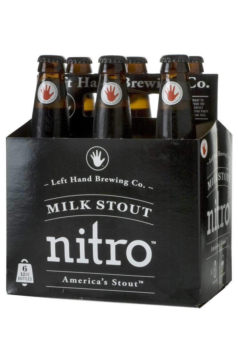 Left Hand Nitro Milkstout 6pk bottles - Haskell's Wine & Spirits