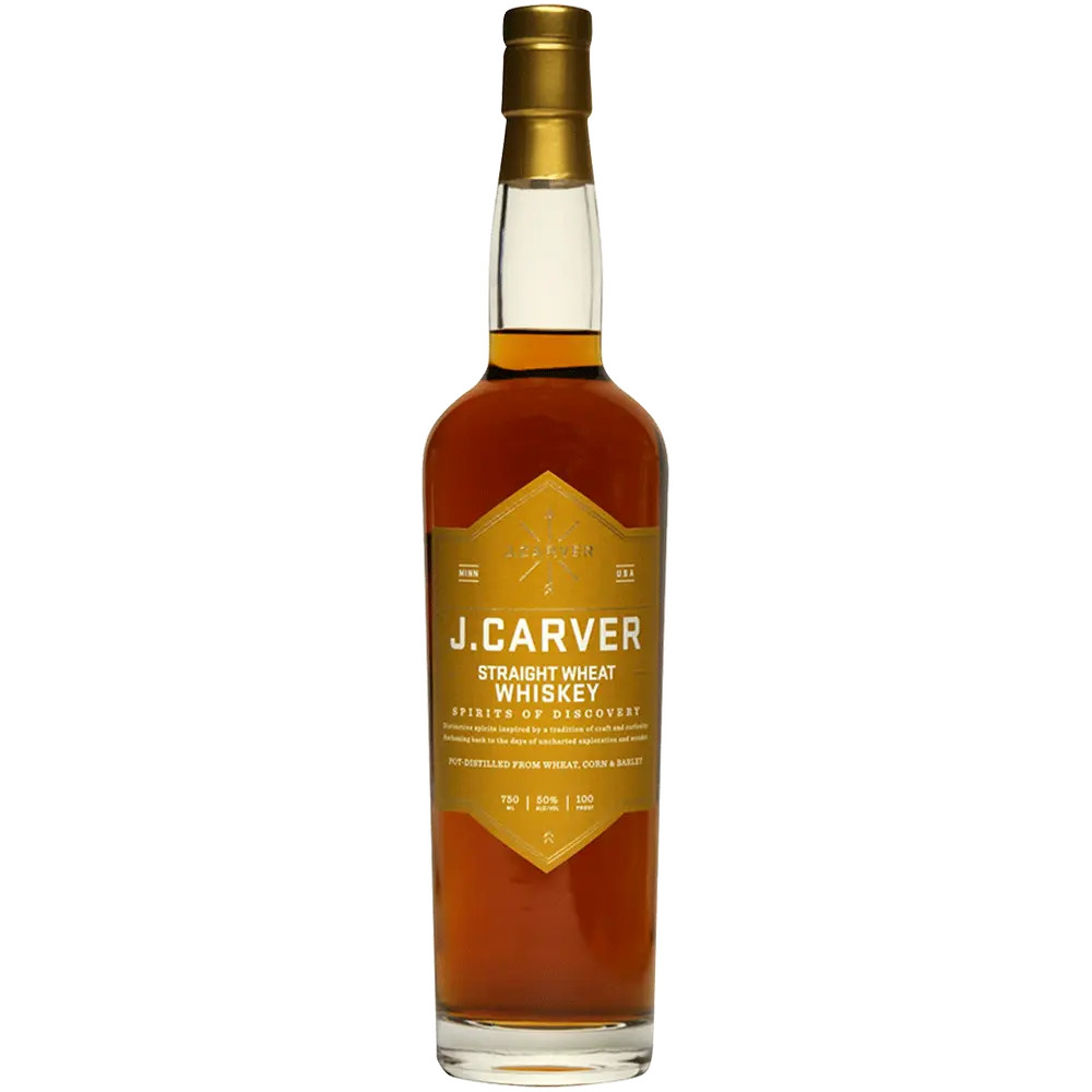 J Carver Straight Wheat Whiskey 750ml - Haskell's Wine & Spirits