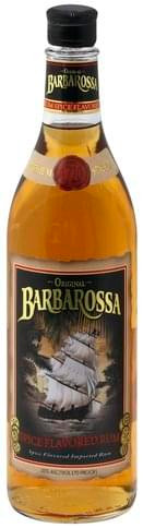Barbarossa Spiced Rum 1.OL - Haskells