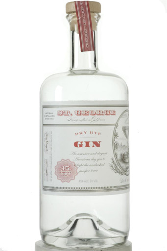 St George Dry Rye Gin 750ml - Haskells