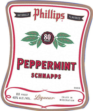 Phillips Peppermint 60 Proof 375ml - Haskell's Wine & Spirits