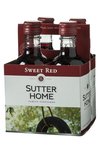 Sutter Home Sweet Red 4pk - Haskells