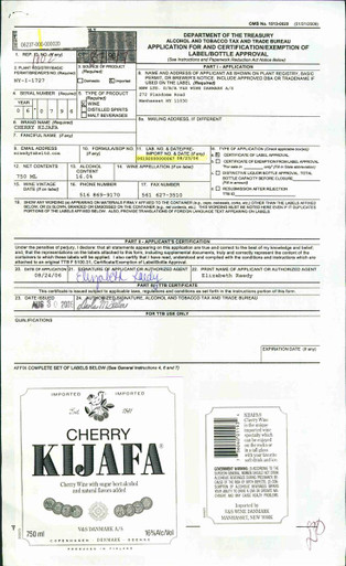 Cherry Kijafa - Haskell's Wine & Spirits