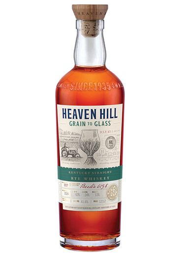 Heaven Hill Grain to Glass Rye 750ml - Haskells