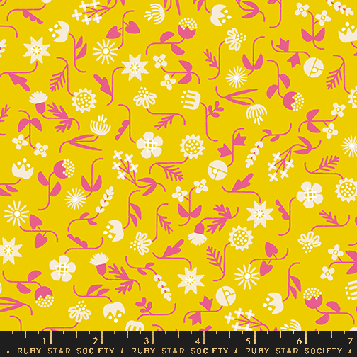 Flowery Golden Hour | Salutations Collection | Ruby Star Society | 100% ...
