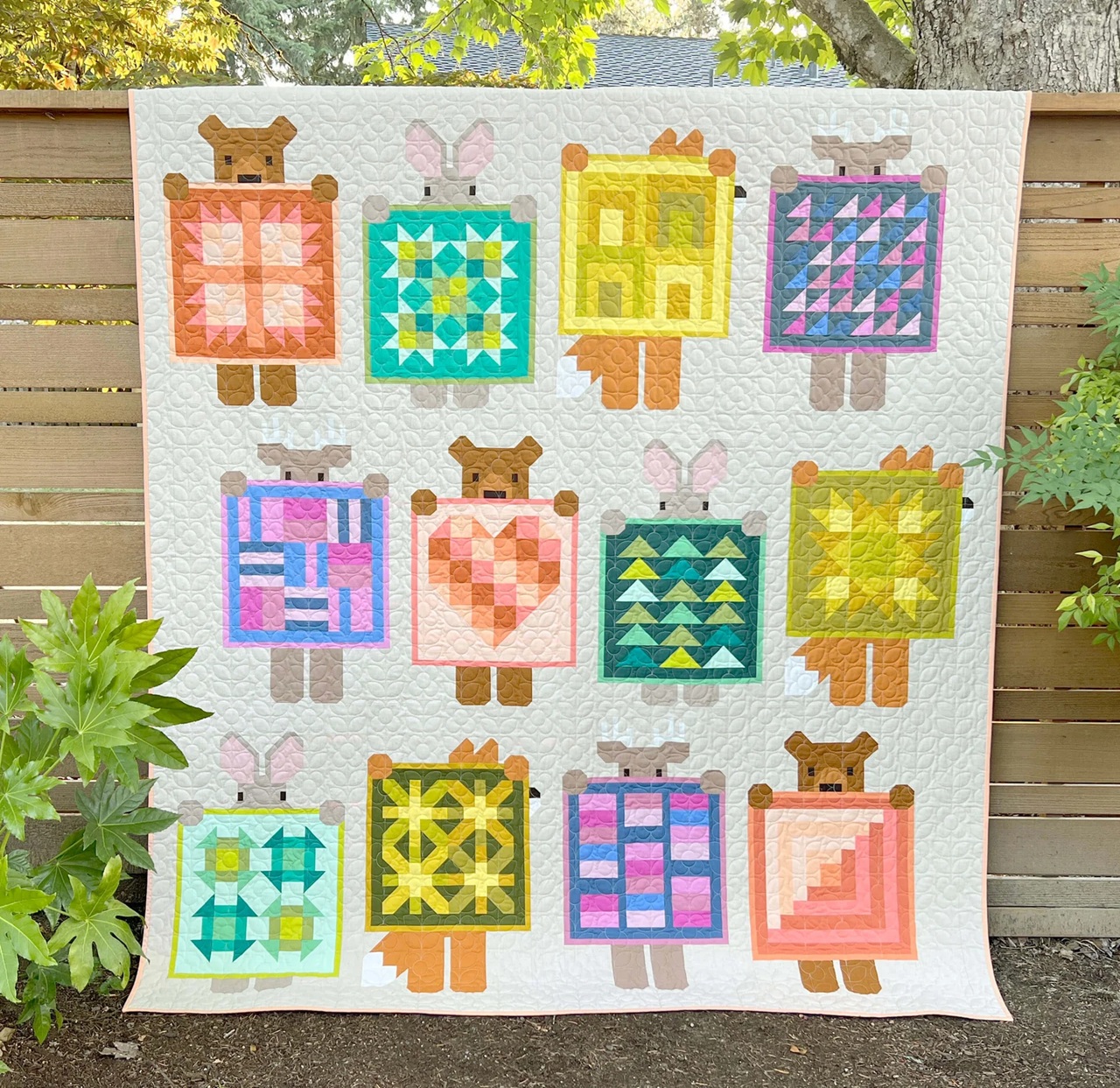 Show and Tell Quilt Pattern | Elizabeth Hartman | 100% Cotton Patchwork ...
