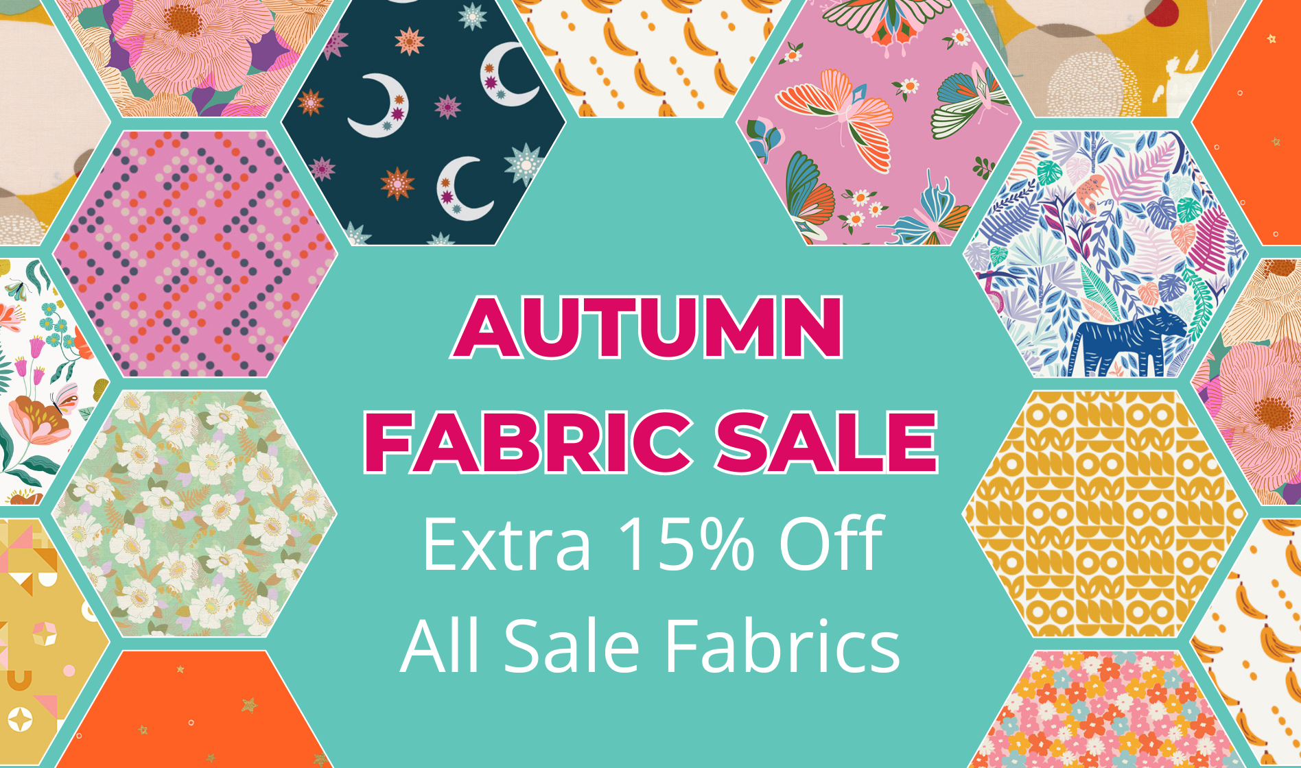 Autumn Fabric Sale 2023: Get an Extra 15% Off All Sale Fabrics This ...