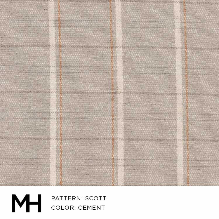 Moss Home | Made in the USA - Scott Cement Fabric - Memo