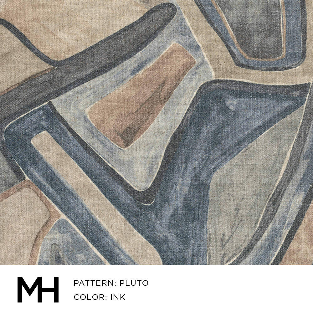 Moss Home | Made in the USA - Pluto Ink Fabric Swatch