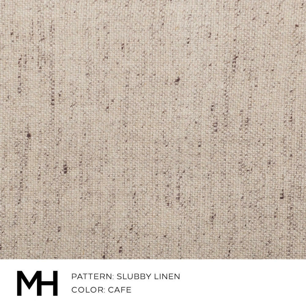 Moss Home | Made in the USA - Slubby Linen Cafe Fabric - By The Yard