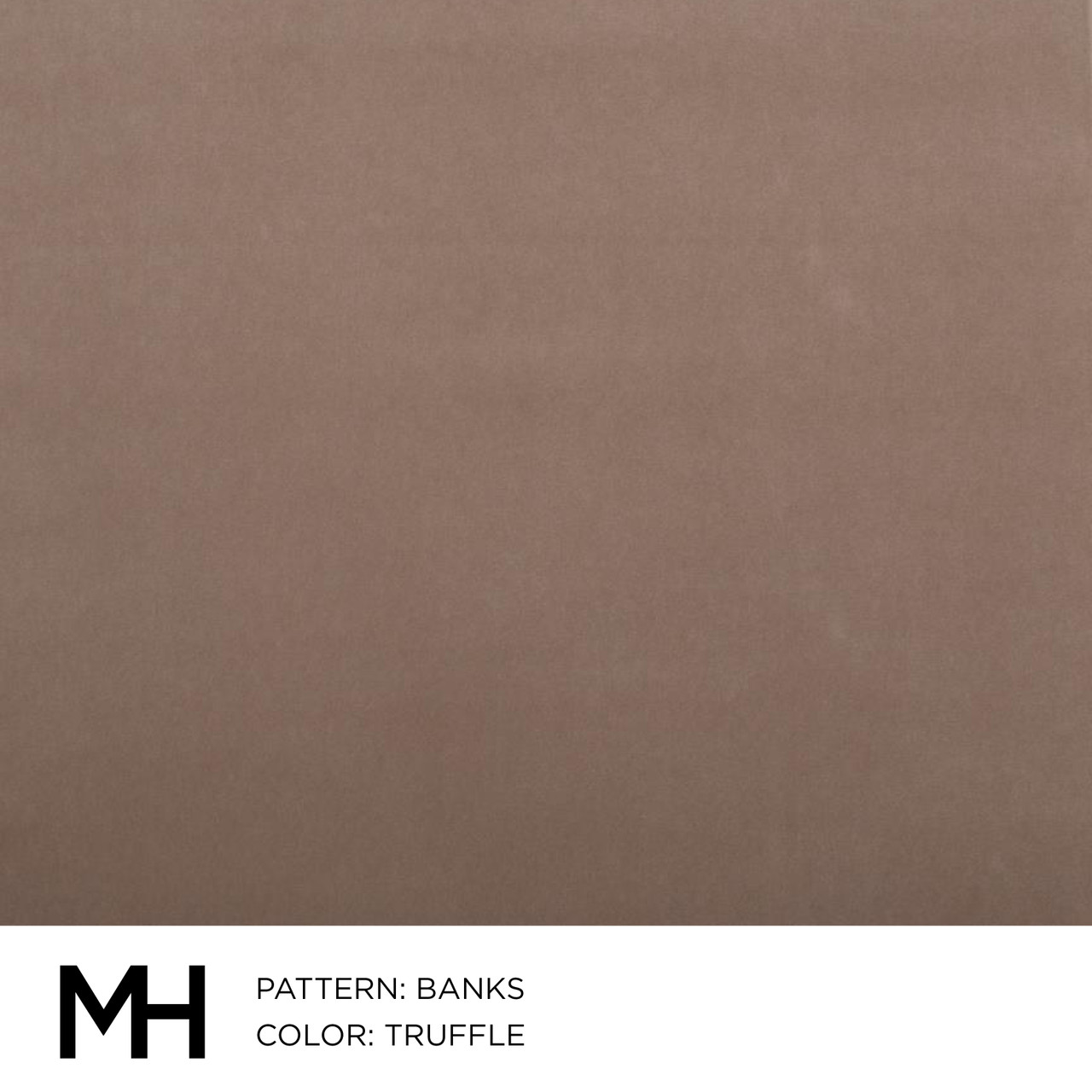 Moss Home | Made in the USA - Banks Truffle Fabric by the Yard