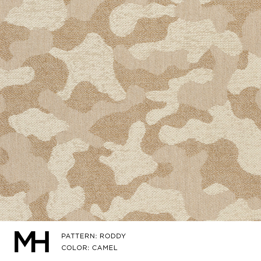 Moss Home | Made in the USA - Roddy Camel Fabric Swatch