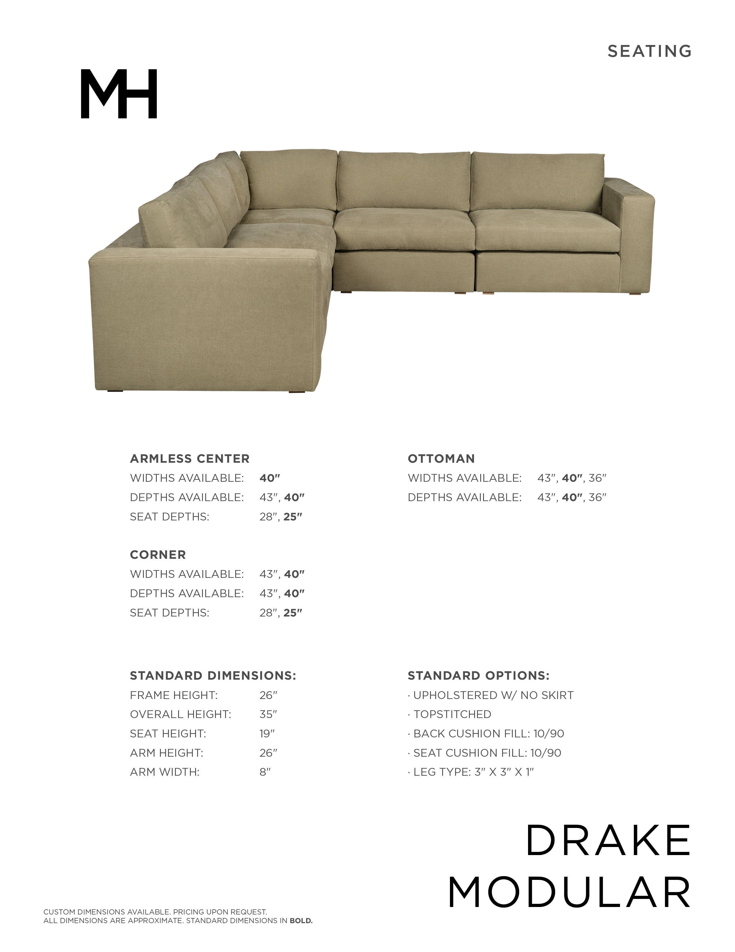 Drake Modular Sectional