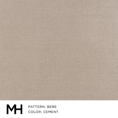 Moss Home | Made in the USA - Bebe Cement Fabric Swatch
