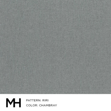 Moss Home | Made in the USA - Riri Chambray Fabric Swatch