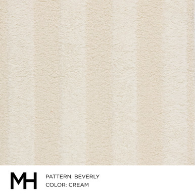 Moss Home | Made in the USA - Beverly Cream Fabric - Memo