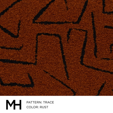 Moss Home | Made in the USA - Trace Rust Fabric - Memo