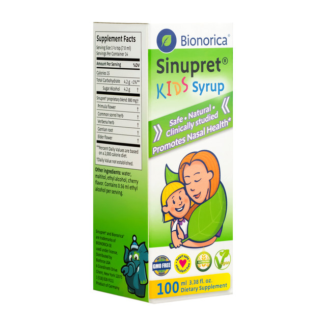 Sinupret® Kids Syrup | Sinus Relief | Bionorica USA
