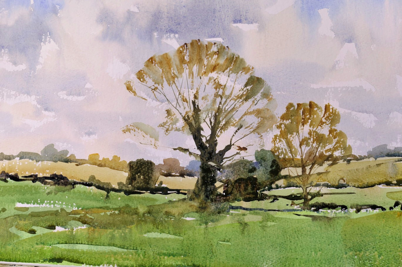 Mastering Greens In Watercolour with Andrew Pitt