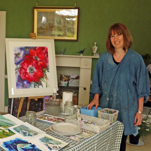 Experimental Flowers In Watercolour With Ann Blockley SWA