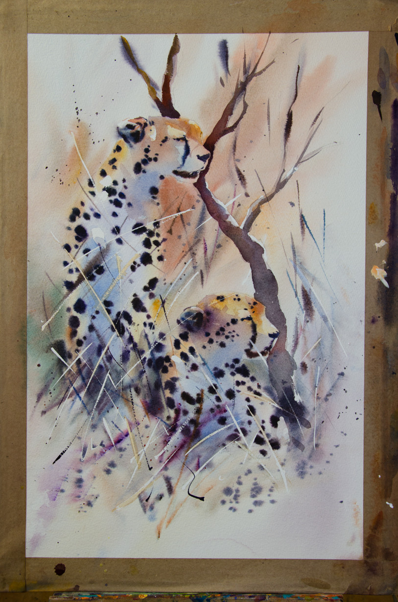 Going Wild In Watercolour With Jake Winkle